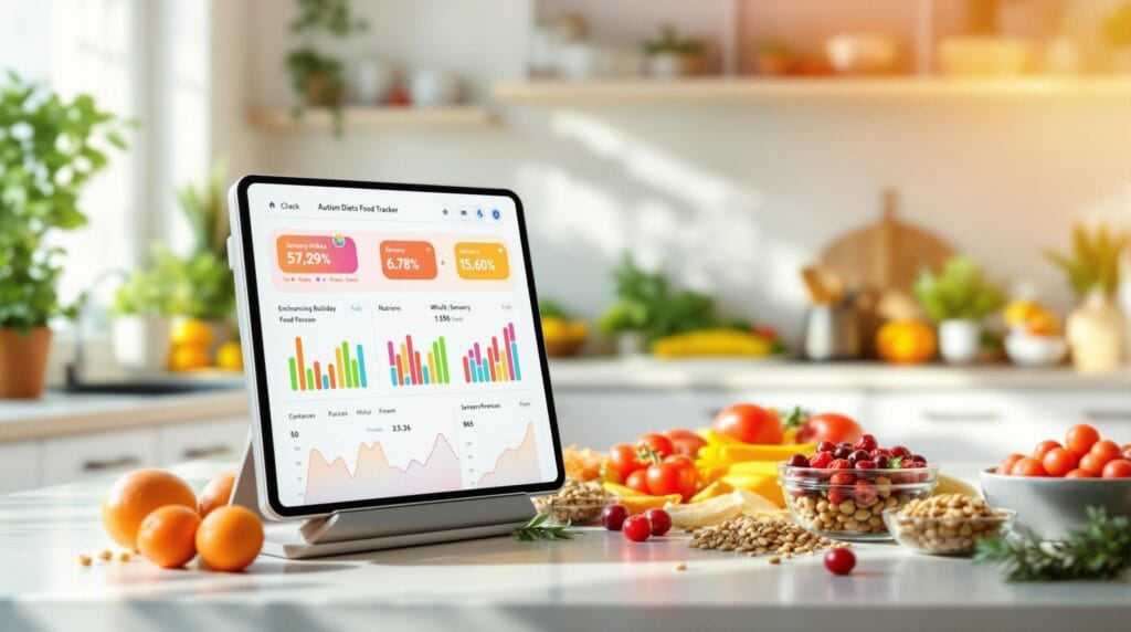 How to Use Food Trackers for Autism Diets - Guiding Growth